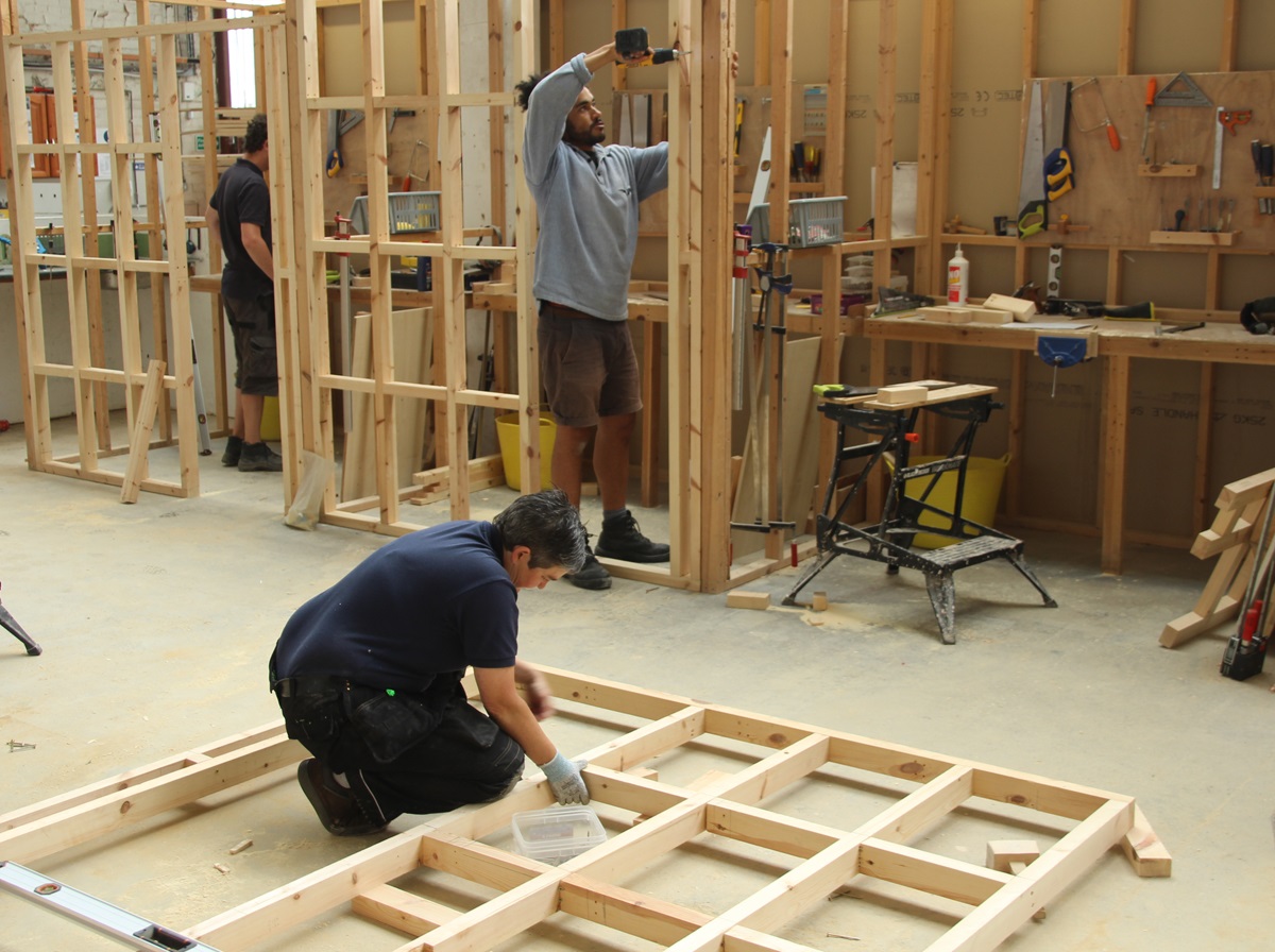 A unit-accreditation certificate in carpentry could be yours after 10 ...